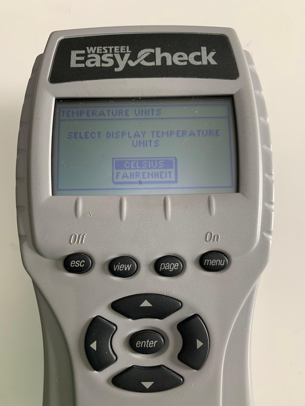 How to Change the Temperature Display Unit on a StorMax Monitor