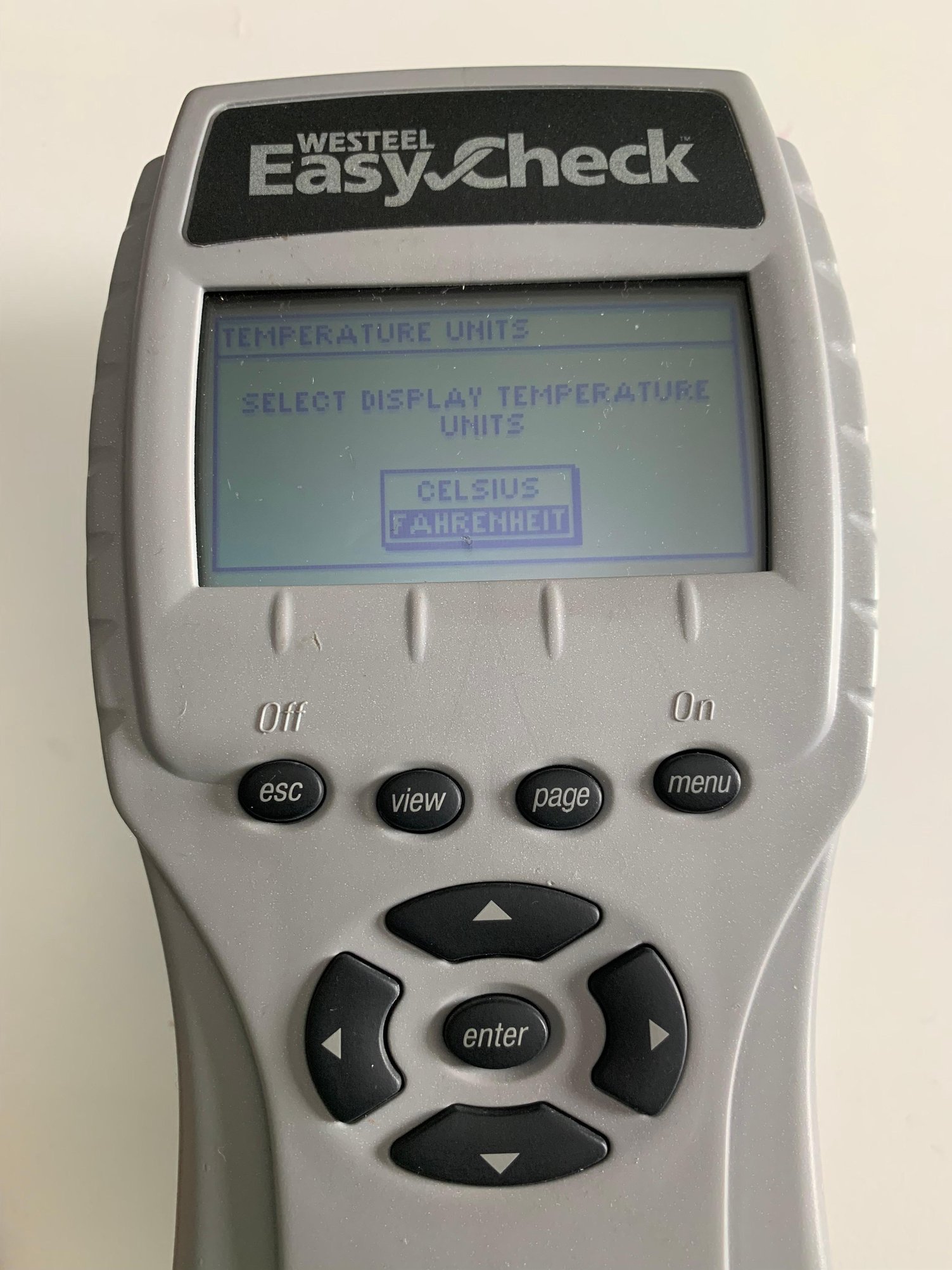 How to Change the Temperature Display Unit on a StorMax Monitor