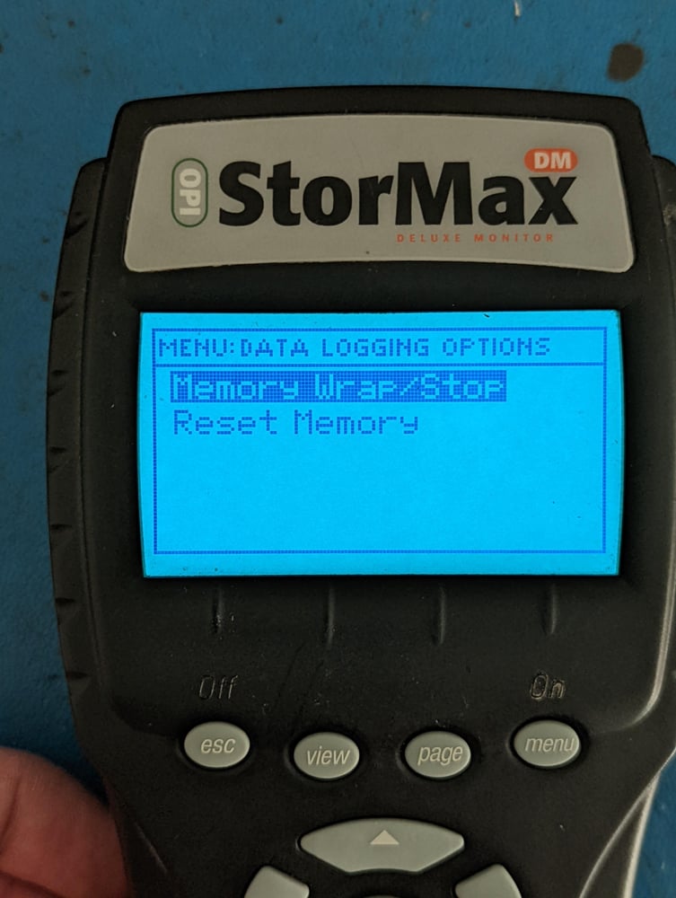 How to configure a StorMax monitor for Data Wrapping (Data Overwrite)