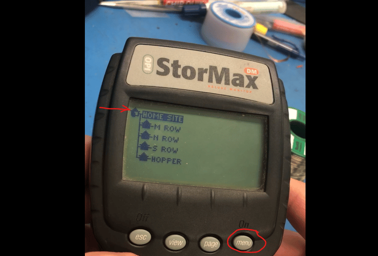 How To Setup a StorMax Monitor for a New Harvest Season