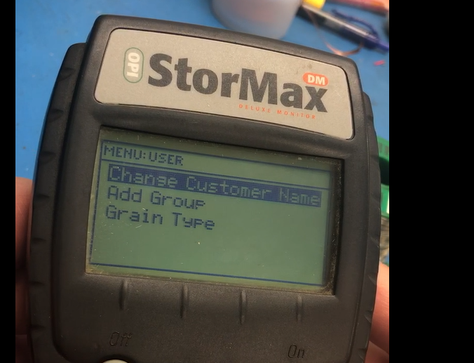 How To Setup a StorMax Monitor for a New Harvest Season