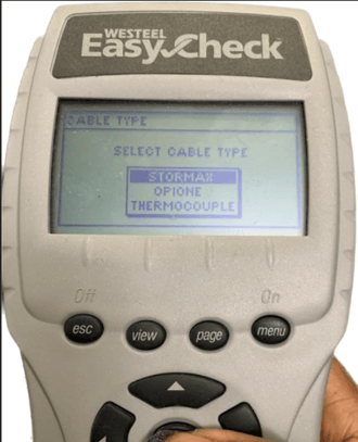 How do I program my Temperature or Moisture Cable with a StorMax Monitor?